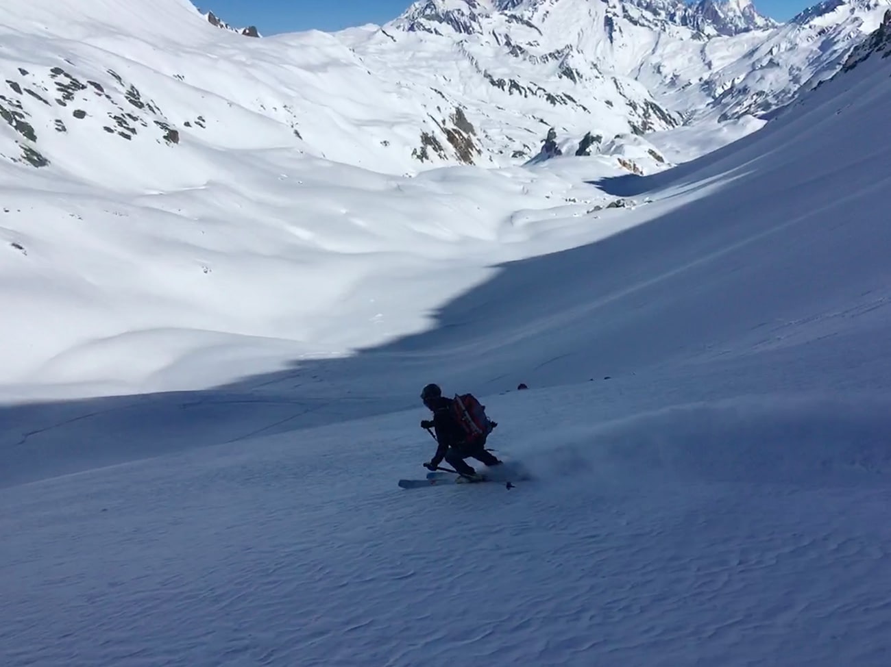 Tour de la Pierra Menta en ski de randonnée en 2 jours (Savoie)