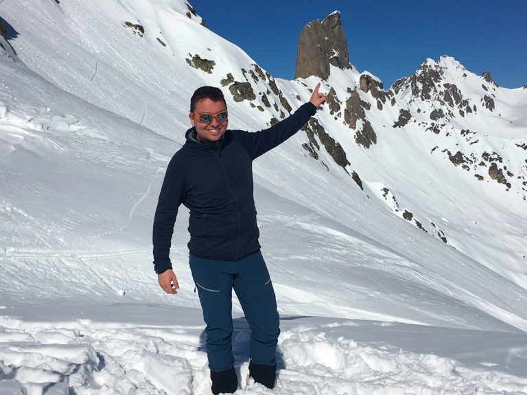 Tour de la Pierra Menta en ski de randonnée en 2 jours (Savoie)